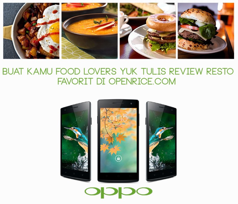 Review Restoran Berhadiah OPPO Find 5 Mini