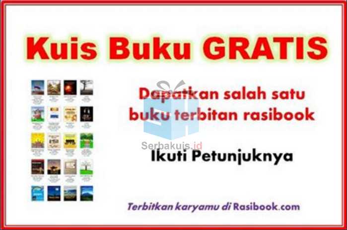 Kuis Rasibook Berhadiah Buku