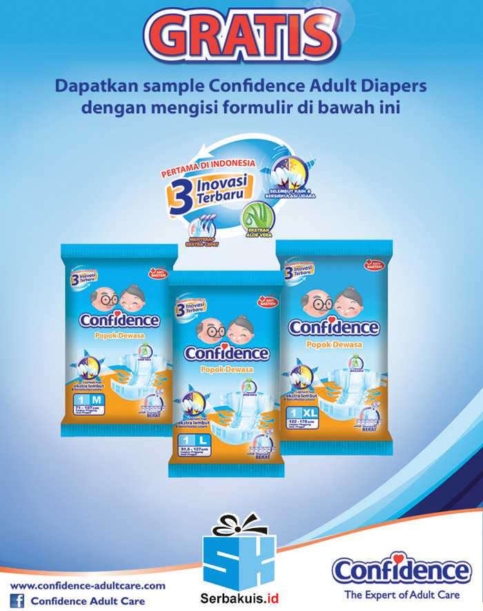 Sample Gratis Produk Confidence 3 Inovasi Terbaru