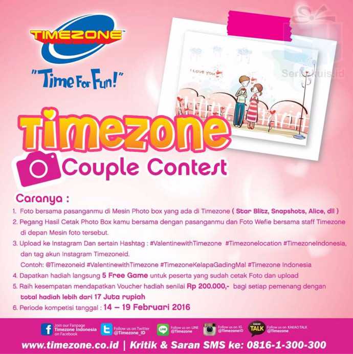 Timezone Couple Contest Berhadiah Voucher Total Lebih Dr 17 Juta