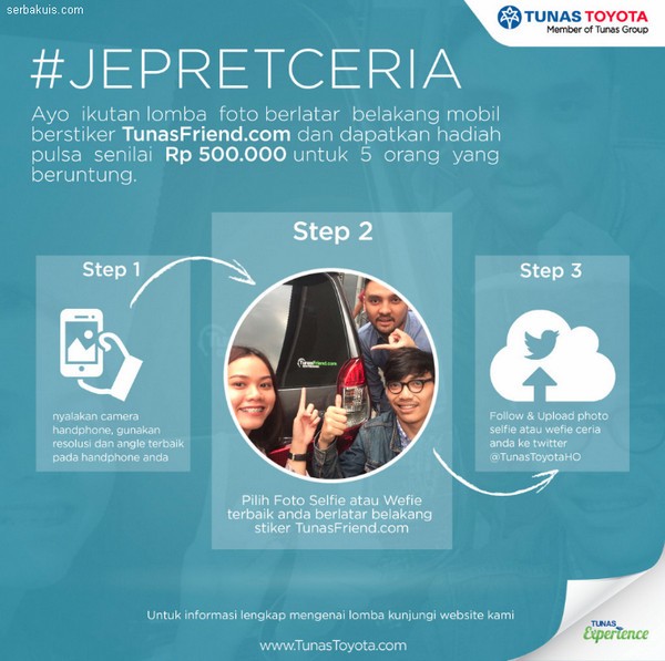 Lomba Foto Jepret Ceria Tunas Toyota Berhadiah Pulsa 500K