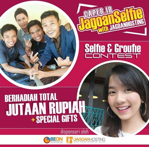 Lomba Selfie & Groufie Caper.id Berhadiah Uang Jutaan Rupiah Lomba Selfie & Groufie Caper.id Berhadiah Uang Jutaan Rupiah