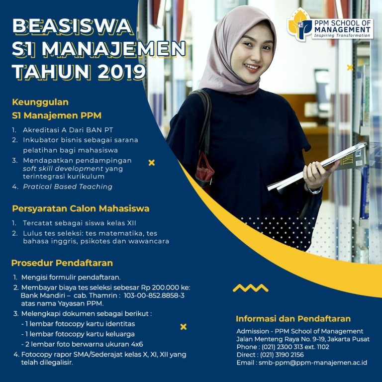 Beasiswa Full Program Sarjana Akuntansi Bisnis - Serbakuis Beasiswa Full Program Sarjana Akuntansi Bisnis - Serbakuis