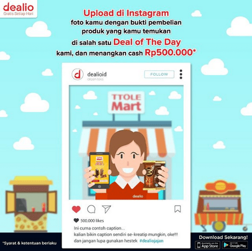 Kontes Foto Deal of The Day Berhadiah Uang 500 Ribu Rupiah Kontes Foto Deal of The Day Berhadiah Uang 500 Ribu Rupiah