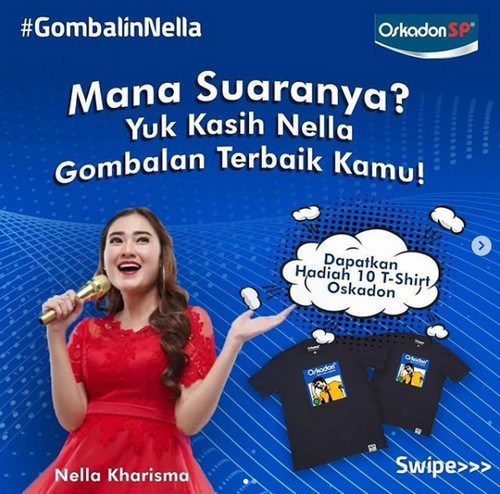Kuis Instagram Gombalin Nella Berhadiah 10 Kaos Oskadon Kuis Instagram Gombalin Nella Berhadiah 10 Kaos Oskadon