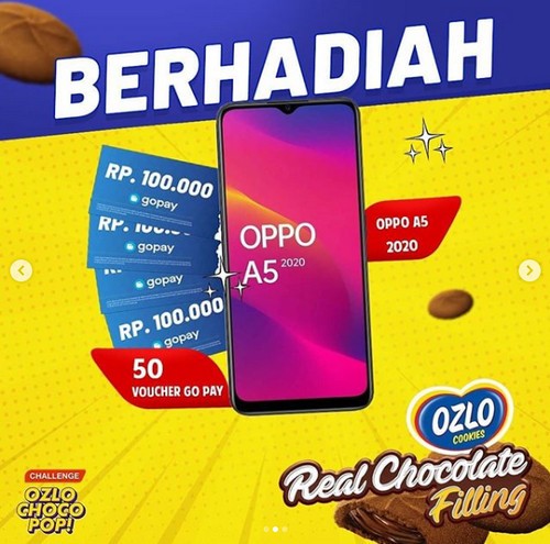 Lomba Foto Ozlo Choco Pop Berhadiah Oppo A5 2020 & Gopay Total 5 Juta Lomba Foto Ozlo Choco Pop Berhadiah Oppo A5 2020 & Gopay Total 5 Juta