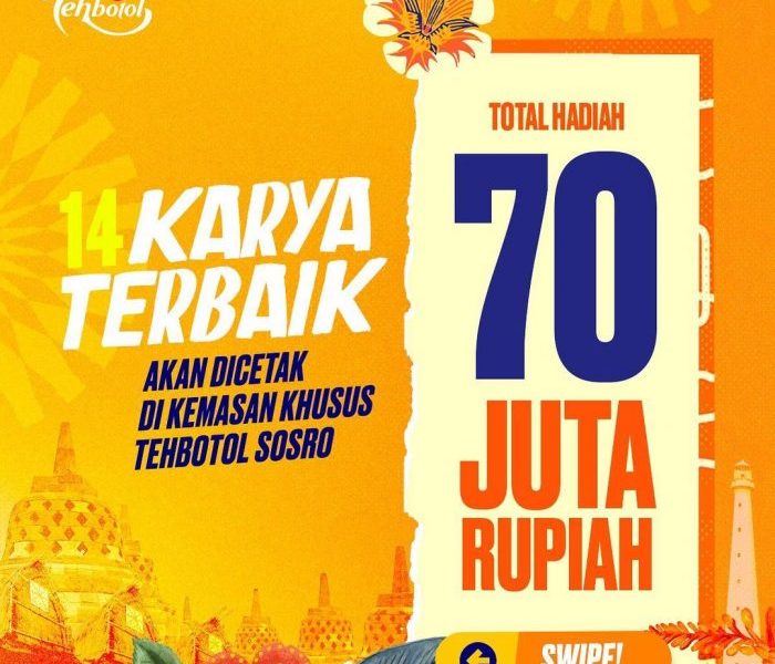 Daftar Promo, Undian, Lomba & Kuis dari Teh Botol Sosro