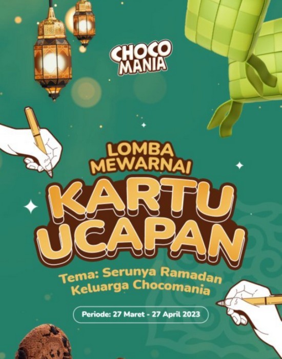 Lomba Mewarnai Serunya Ramadan Choco Mania Hadiah 8 Juta Lomba Mewarnai Serunya Ramadan Choco Mania Hadiah 8 Juta