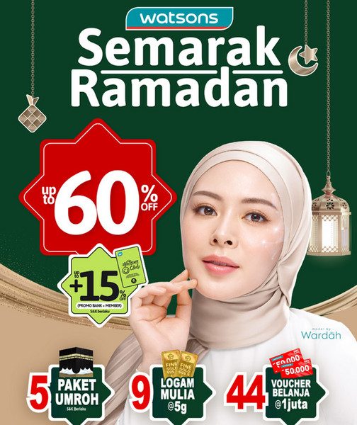 Lomba, Promo, Undian & Giveaway Berhadiah Voucher Watsons 2023