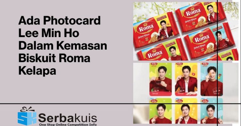 Ada Photocard Lee Min Ho Dalam Kemasan Biskuit Roma Kelapa
