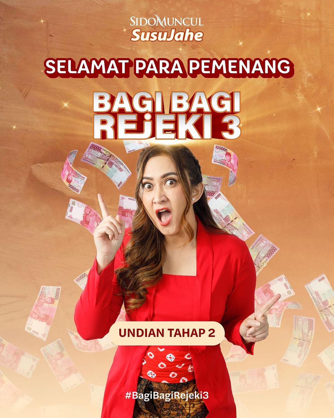 Pemenang Undian SusuJahe Bagi-Bagi Rejeki 3 TAHAP II - Serbakuis